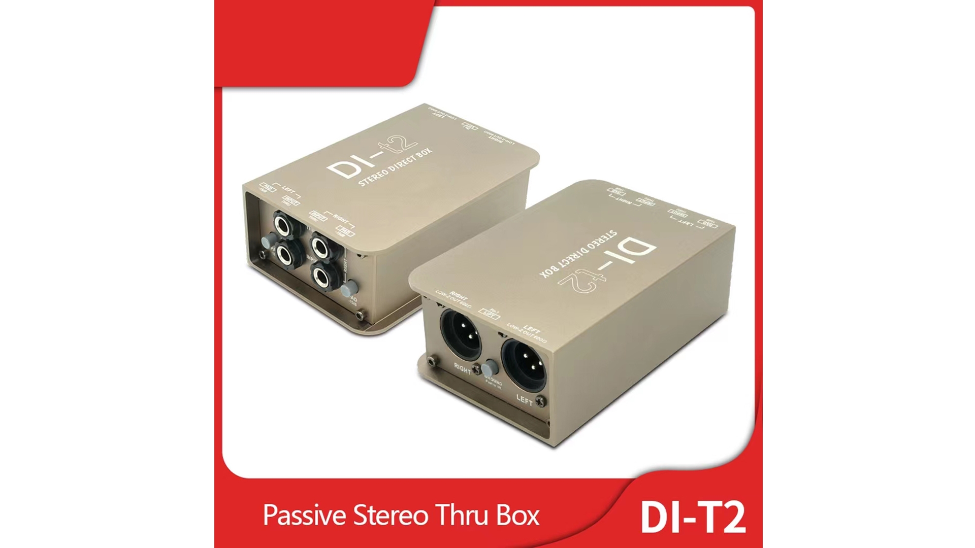 Muzički instrumenti | Music Shop : Passivni stereo Di box Di-T2